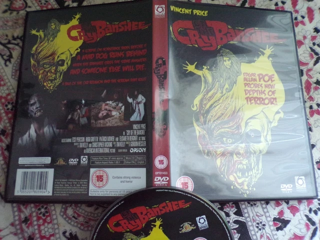CRY OF THE Banshee (1970) DVD RARE/Amicus/Tigon/Hammer Horror/Vincent ...
