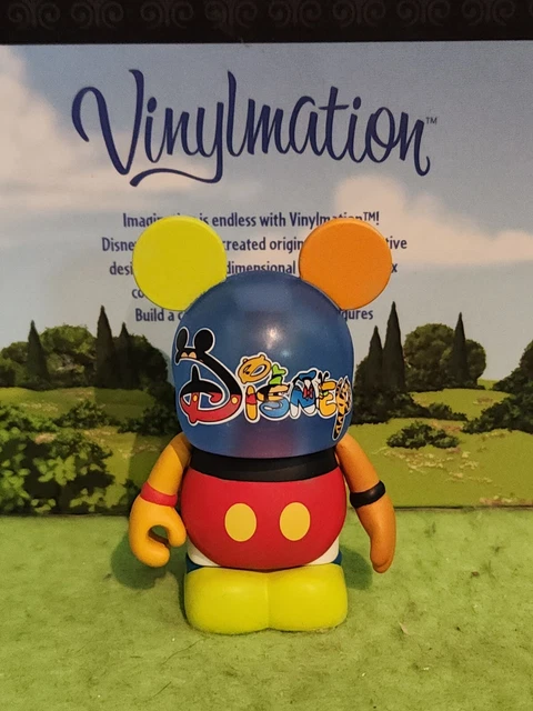 DISNEY VINYLMATION 3& Park Set 1 Theme Park Favorites Characters ...