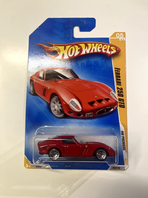 HOT WHEELS FERRARI 250 GTO 2009 Red - 005/166 Long Card $49.99 ...