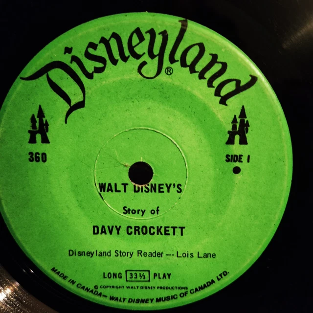 DISNEYLAND STORY Of Davy Crocket -- Lois Lane $13.25 - PicClick CA