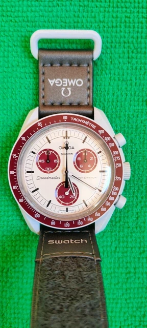 OMEGA X SWATCH Speedmaster MoonSwatch Mission to Pluto Men's Watch ...