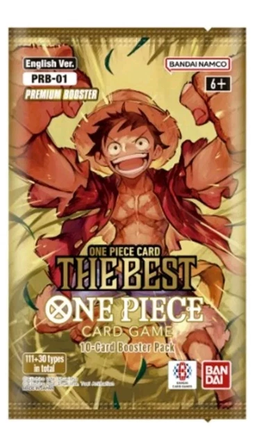 ONE PIECE PRB-01 The Best Premium Booster Pack English Trading Card ...