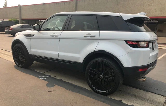 20'' INCH GLOSS Black Wheels fit Range Rover Evoque Velar Discovery ...