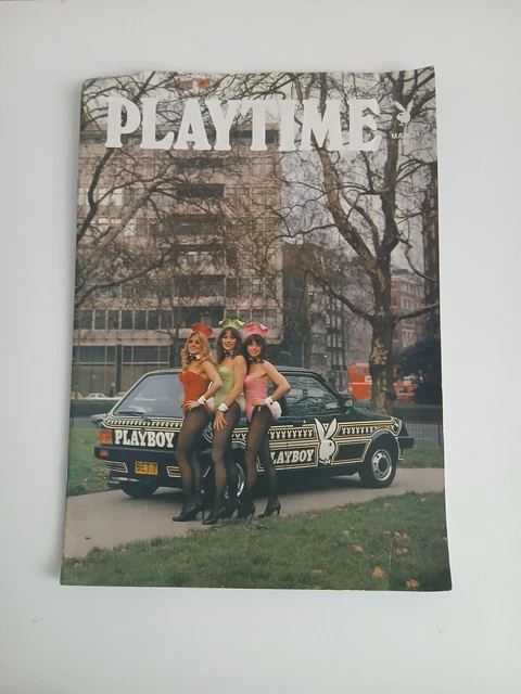 PLAYBOY MAGAZINE PLAYTIME Newsletter March 1981 Extremely Rare - UK ...