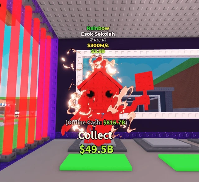 🌈ESOK SEKOLAH🌈 RAINBOW - Steal A Brainrot | 💸300M/S💸 | Rare Item EUR 49,99 - PicClick DE