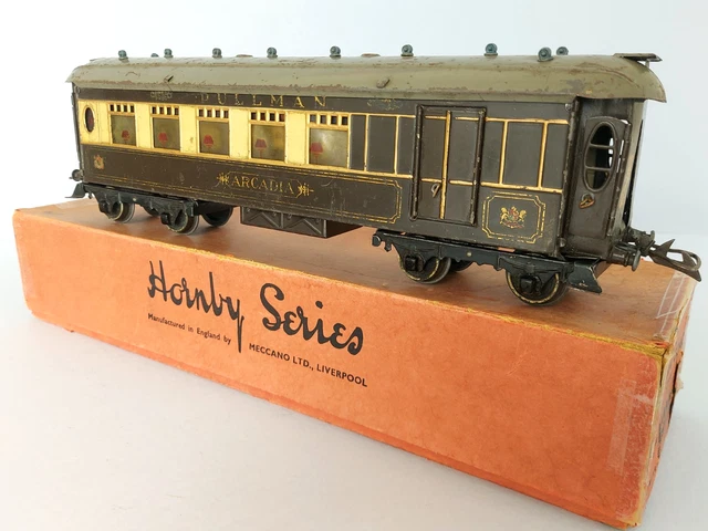 O GAUGE HORNBY SERIES No. 2 Special Pullman Brake Coach - Arcadia £54. ...