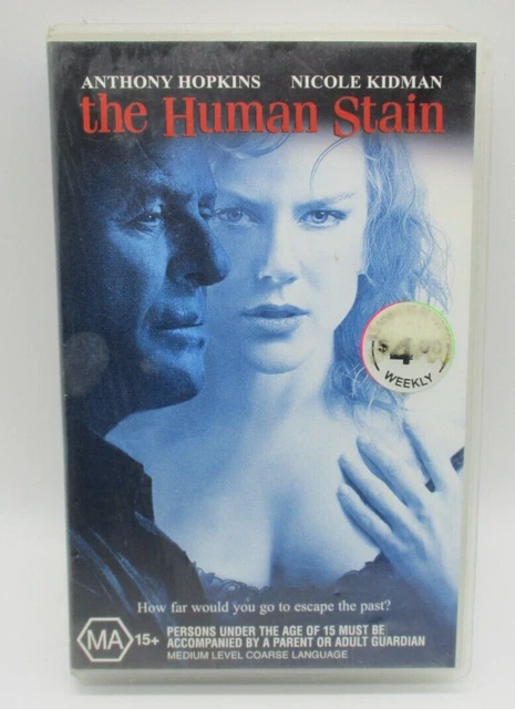 THE HUMAN STAIN VHS Ex Rental 2003 Hopkins/Kidman Lakeshore Miramax £21 ...