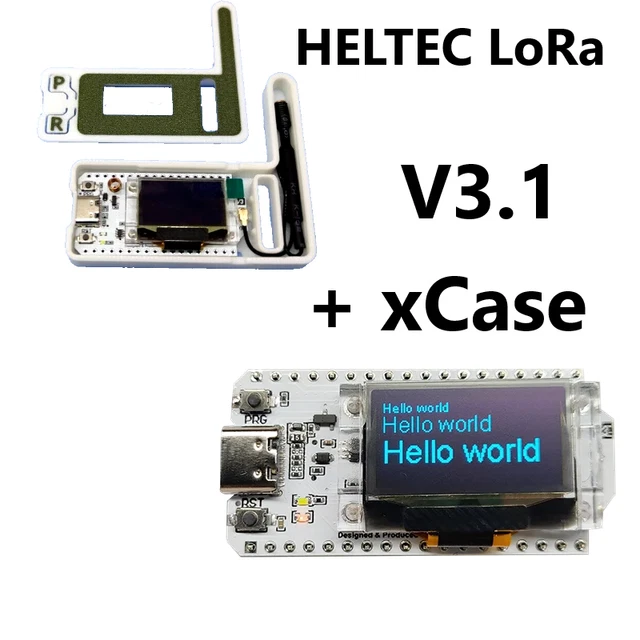 CASE FOR HELTEC LoRa V3 863 MHz ESP32 WIFI for MESHTASTIC Encrypted ...