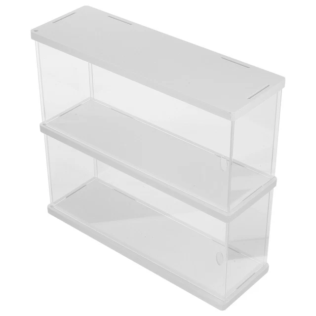 CLEAR ACRYLIC DISPLAY Box Action Figures Display Case Storage Box ...