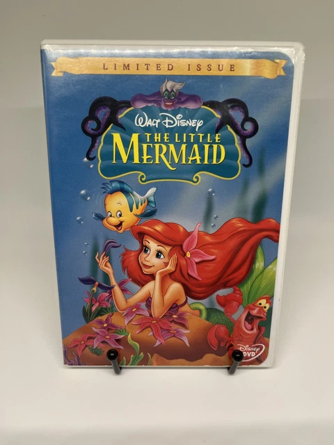 WALT DISNEY THE Little Mermaid Limited Issue Edition Dvd 1999 $6.99 ...