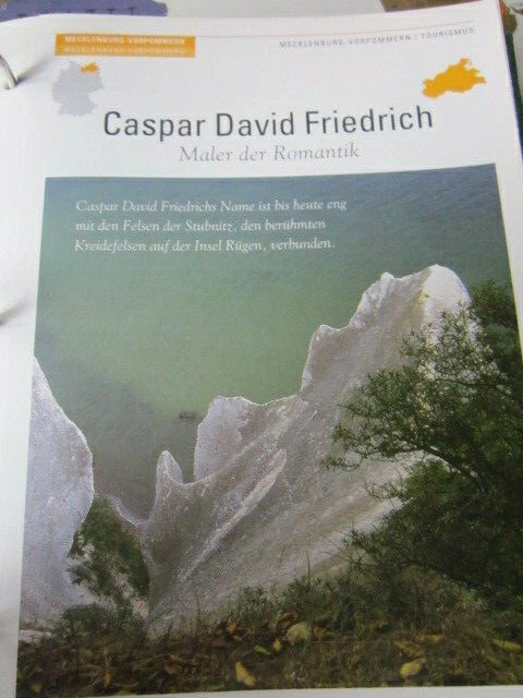 MECKLENBURG VORPOMMERN PORTRAIT Caspar David Friedrich EUR 3,65 ...