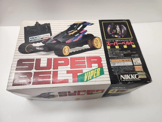 NIKKO SUPER BELT Viper 1/10 Scale RC Car Japan Free Shipping £83.64 ...