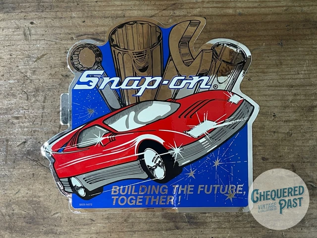 SNAP-ON TOOLS *NOS* SSX-1472 Building Future Genuine Tool Box Sticker ...