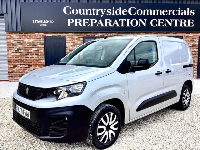 2021 PEUGEOT PARTNER 1.5HDI 100BHP PROFESSIONAL PREMIUM VAN / SILVER ...