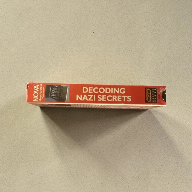 DECODING NAZI SECRETS VHS Factory Sealed NOVA WWII Codebreaking ...