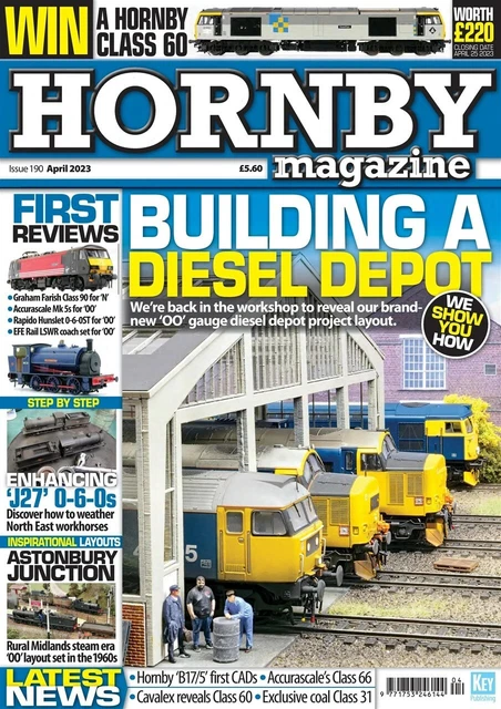 HORNBY MAGAZINE APRIL 2023 (Building A Diesel Depot) New £3.99 ...