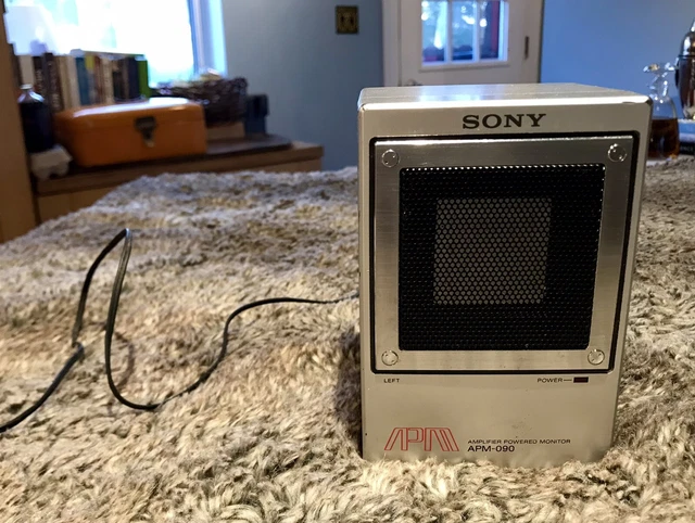 SINGLE SONY APM-090 Amplifier Powered Monitor HiFi Speaker - Master ...