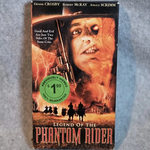 LEGEND OF THE Phantom Rider VHS Original Horror 2003 MTI Home Video Denise Crosb £9.07 - PicClick UK