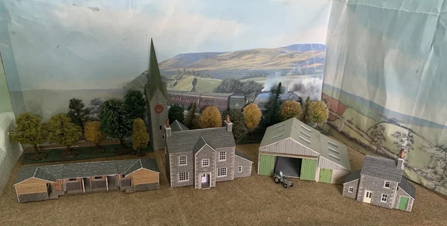 METCALFE N GAUGE~MANOR Farm House Buildings~Gatekeeper’s Cottage~Barn ...