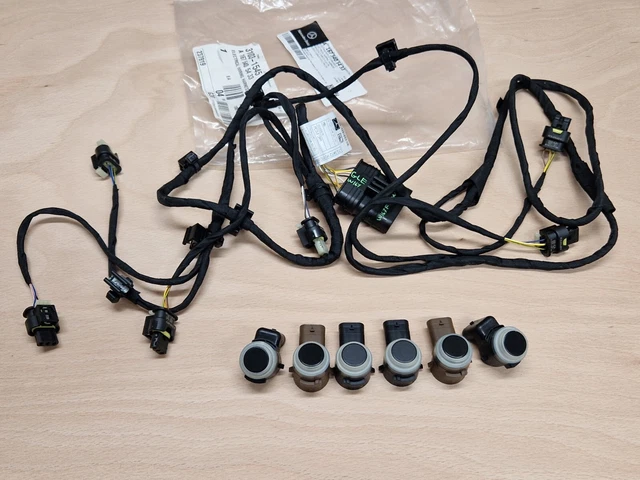 NEW GENUINE MERCEDES GLE W166 W167 Parking Sensor + Wiring Loom FRONT ...