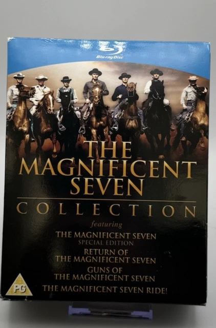 THE MAGNIFICENT SEVEN Collection - Blu Ray £22.95 - PicClick UK