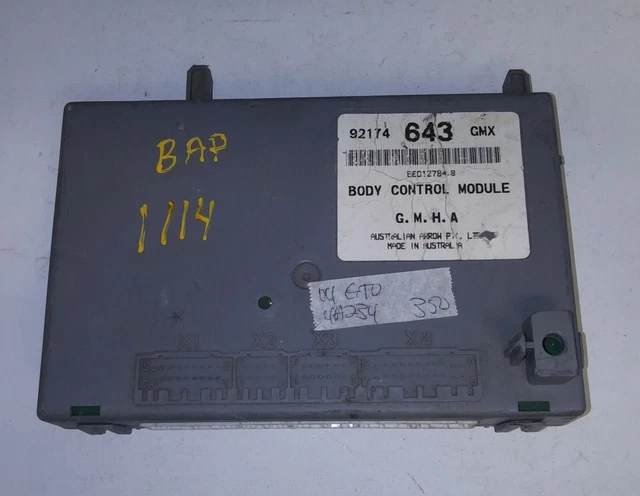 92174643 BCM CORPS Contrôle Module 2004 Pontiac Gto EUR 395,35 ...