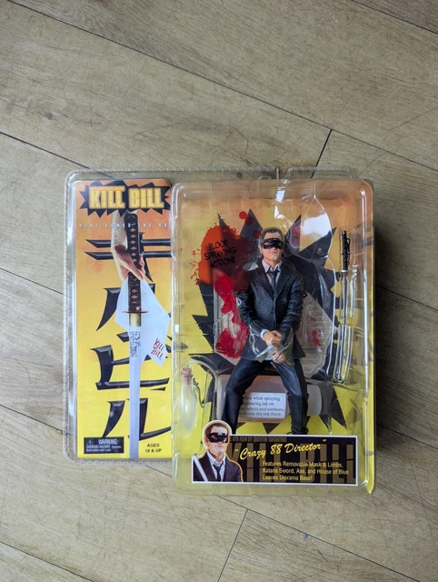 KILL BILL CRAZY 88 Director Series 1 2004 Action Figure New NECA £21.50 ...