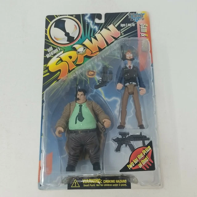MCFARLANE TOYS SPAWN Series 7 Sam & Twitch Figure Ultra Actions 1996 ...