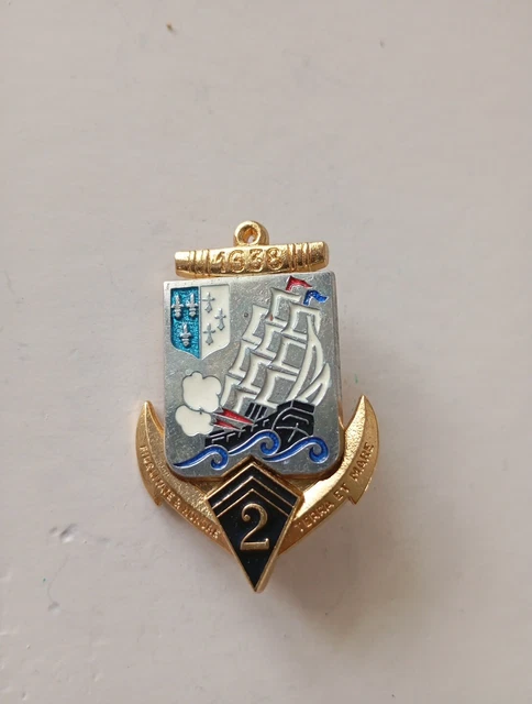 INSIGNE 2° RIMA RÉGIMENT INFANTERIE DE MARINE EUR 3,00 - PicClick FR