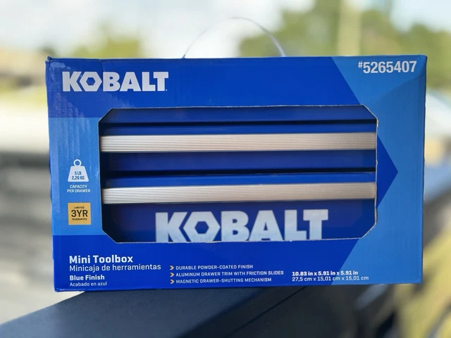 Kobalt Mini Toolbox 25th Anniversary
