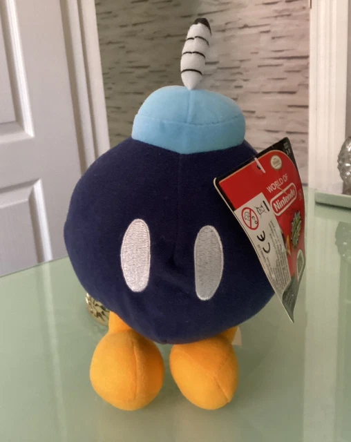 NINTENDO SUPER MARIO 10” Bob Omb Bomb Character With Sound Effects ...