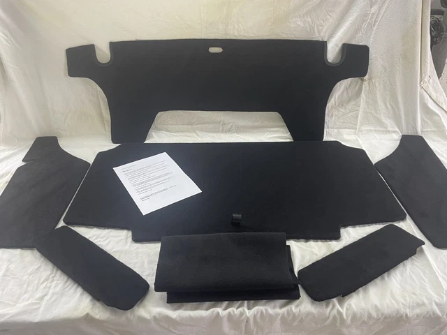 TRIUMPH SPITFIRE IV 1500 Boot Boards Carpet Trim Panel £169.99 ...