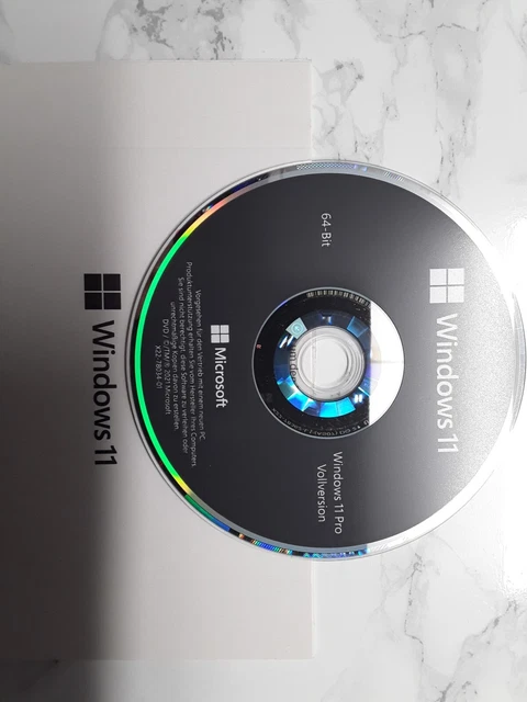 WINDOWS 11 PRO - DVD - 64-bit - Eng.- Multilingual inkl. Produkt Key ...