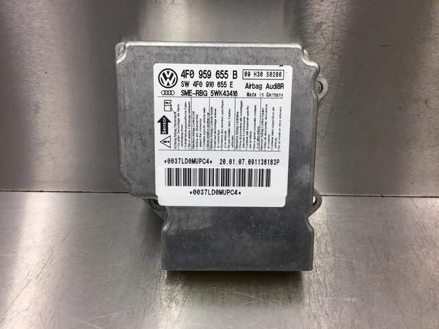 AUDI A6 C6 Airbag Control Module Unit Ecu 4F0959655B £9.95 - PicClick UK