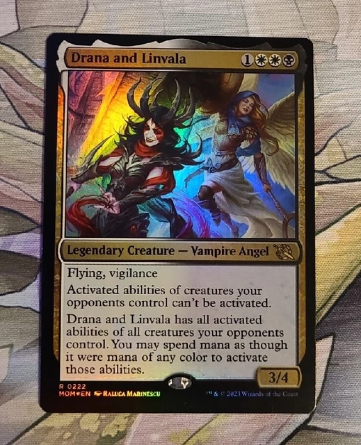 DRANA AND LINVALA | FOIL | March of the Machine | MTG | #0222 £10.00 ...