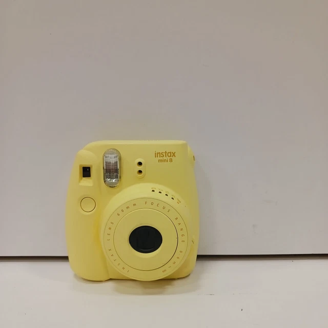 FUJIFILM INSTAX MINI 8 Instant Camera Yellow with Carry Case £26.68 ...