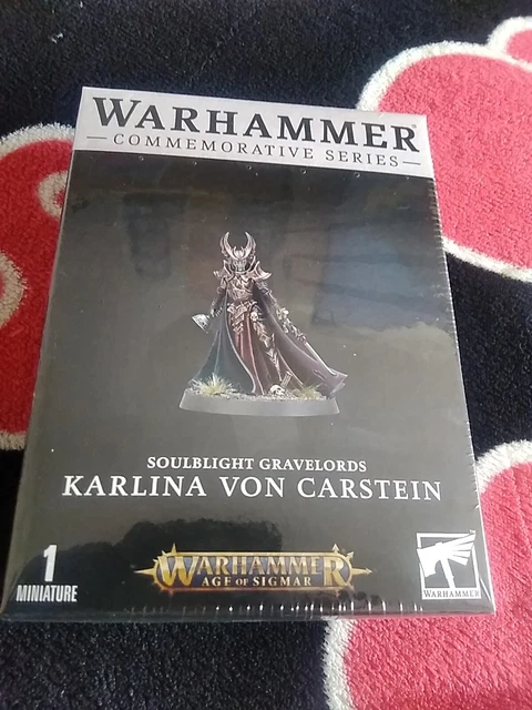 WARHAMMER COMMEMORATIVE SERIES Karlina Von Carsten Soulblight ...