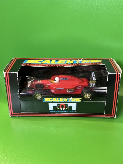 HORNBY SCALEXTRIC F1 Car C.410 643 Ferrari Magnatraction Car - With Box ...