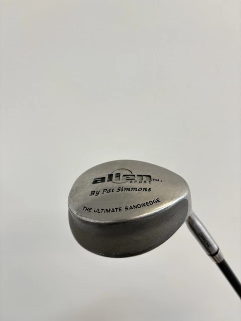 ALIEN SPORT THE Ultimate Sand Wedge Pat Simmons Hydropower Right Handed ...