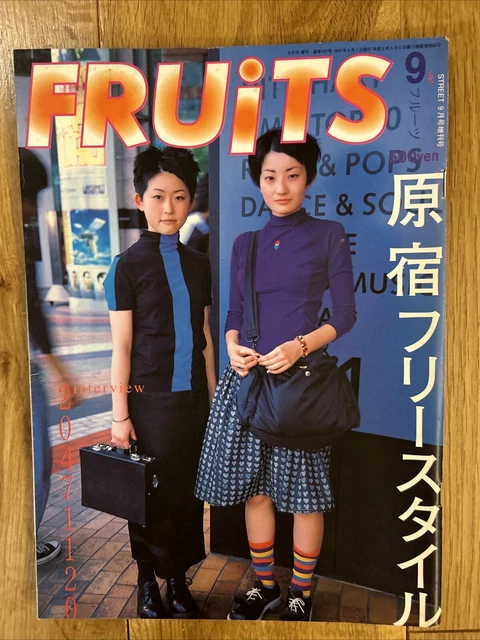 FRUITS 1997 NO.2 Japanese Street Fashion Magazine From Japan harajuku kawaii £11.40 - PicClick UK