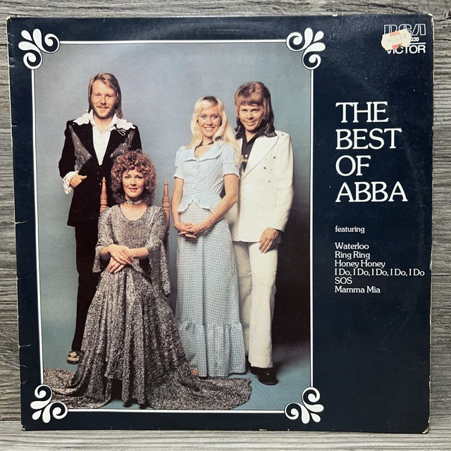 LP THE BEST Of ABBA 70s Pop Rock Vinyl Record 1975 Australia Press Mamma Mia SOS EUR 25,48 ...