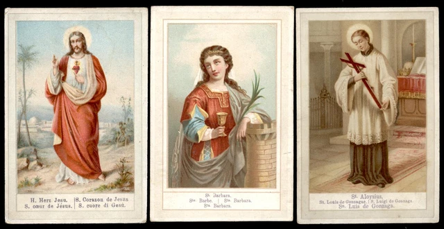 LOTTO SANTINI-HOLY CARDS lot-lot images pieuses-konvolut ...
