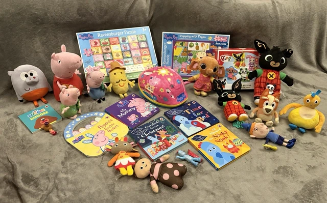 CBEEBIES TOY BUNDLE Peppa Pig, Bing, Hey Duggee, + More Joblot ...