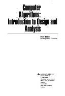 COMPUTER ALGORITHMS : Introduction to Design and Analysis Hardcov $5.73 ...