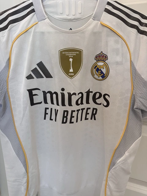 REAL MADRID 25/26 Authentic Home Jersey Luka Modric Commemorative ...