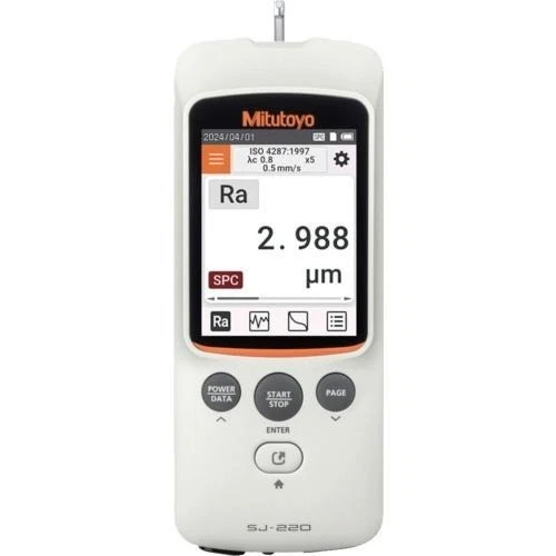 MITUTOYO 178-741-11 SJ-220 0.75mN Surface Roughness Tester Profilometer ...