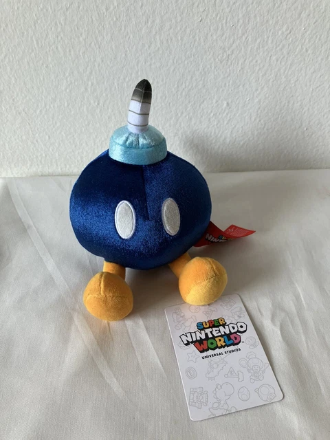 NWT SUPER MARIO World Universal Studios BOMB BOB-OMB Plush 7” Toy ...