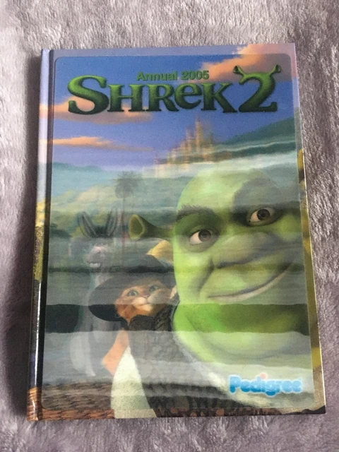 SHREK 2 ANNUAL 2005 Limited Edition Holographic Hardback Cover ...