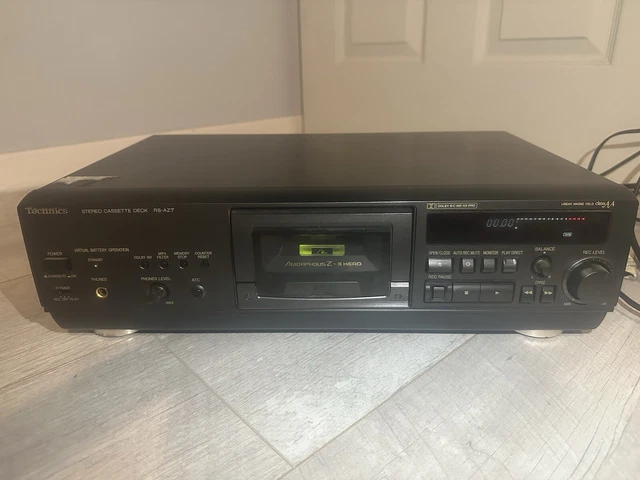 TECHNICS RS-AZ7 AMORPHOUS Z3-Head Rare Stereo Cassette Tape Deck HiFi ...