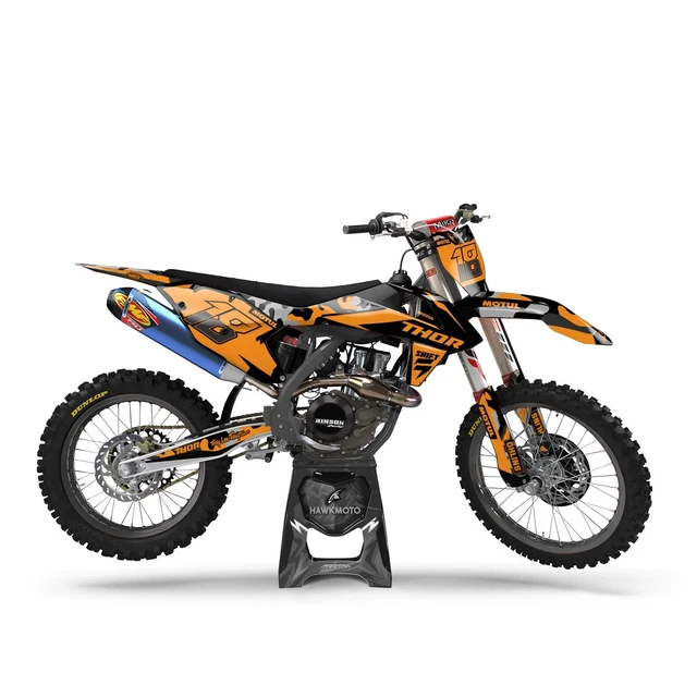 KIT GRAFICA WICKED MX: si adatta a KTM SXF EXC 85 125 150 250 350 450 ...